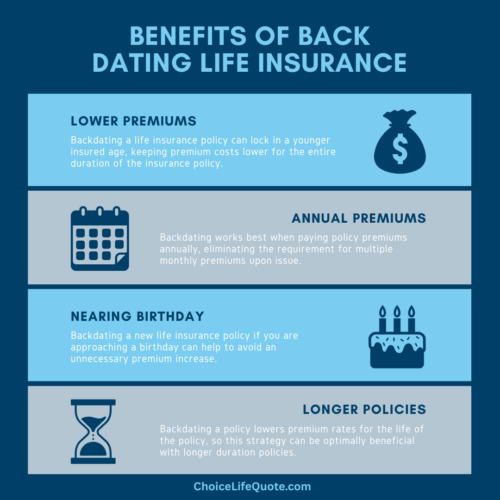 Backdating Life Insurance to Save Age and Lower Premiums